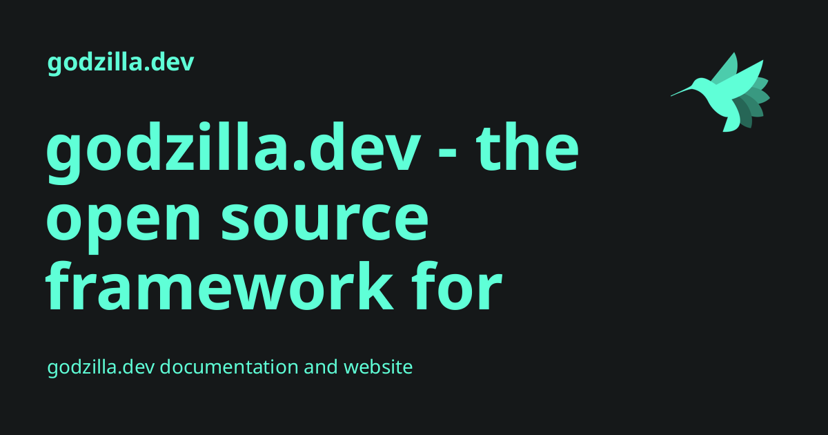godzilla.dev - the open source framework for crypto quant trading - godzilla.dev
